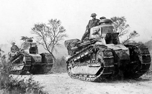 Armorama :: Pattons tanks in WWI