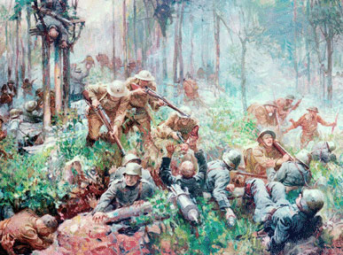 Battle of Soissons - American Casualties of War, Gold Star Archive